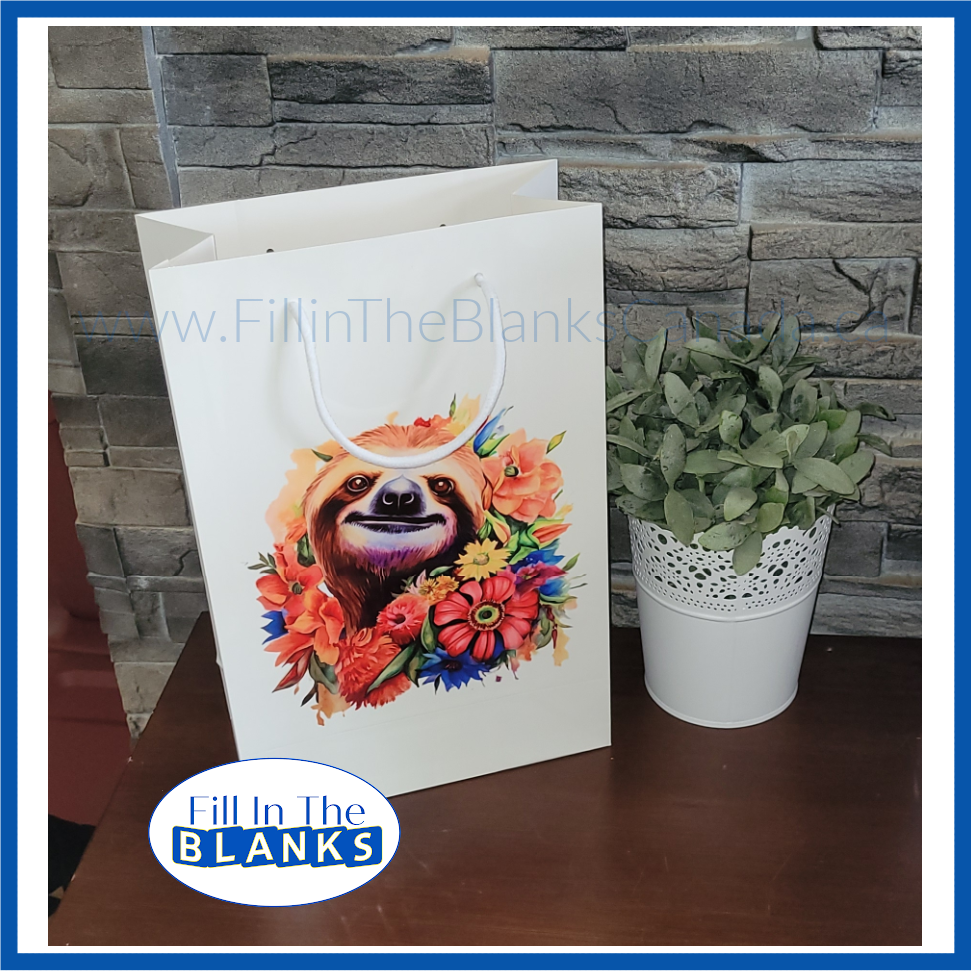 Deluxe Gift Bag for sublimation – Fill In The Blanks Supply Canada