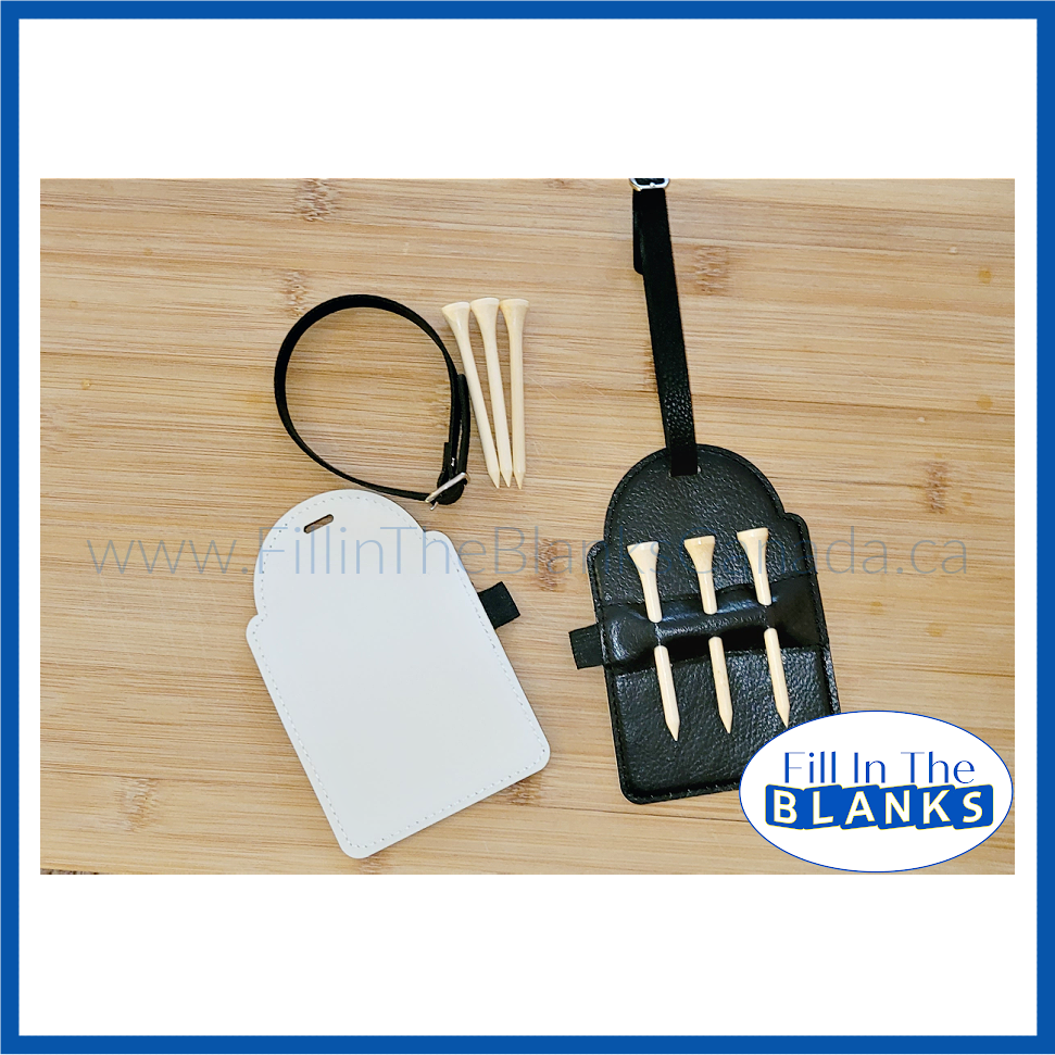 Golf Tee Bag Tag – Fill In The Blanks Supply Canada