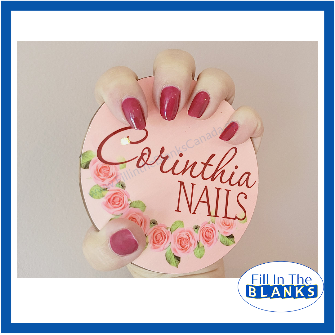 Beautiful Nails Photo Prop – Fill In The Blanks Supply Canada