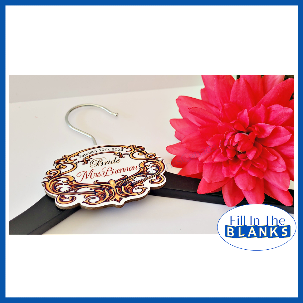 Personalized Hangers – Fill In The Blanks Supply Canada