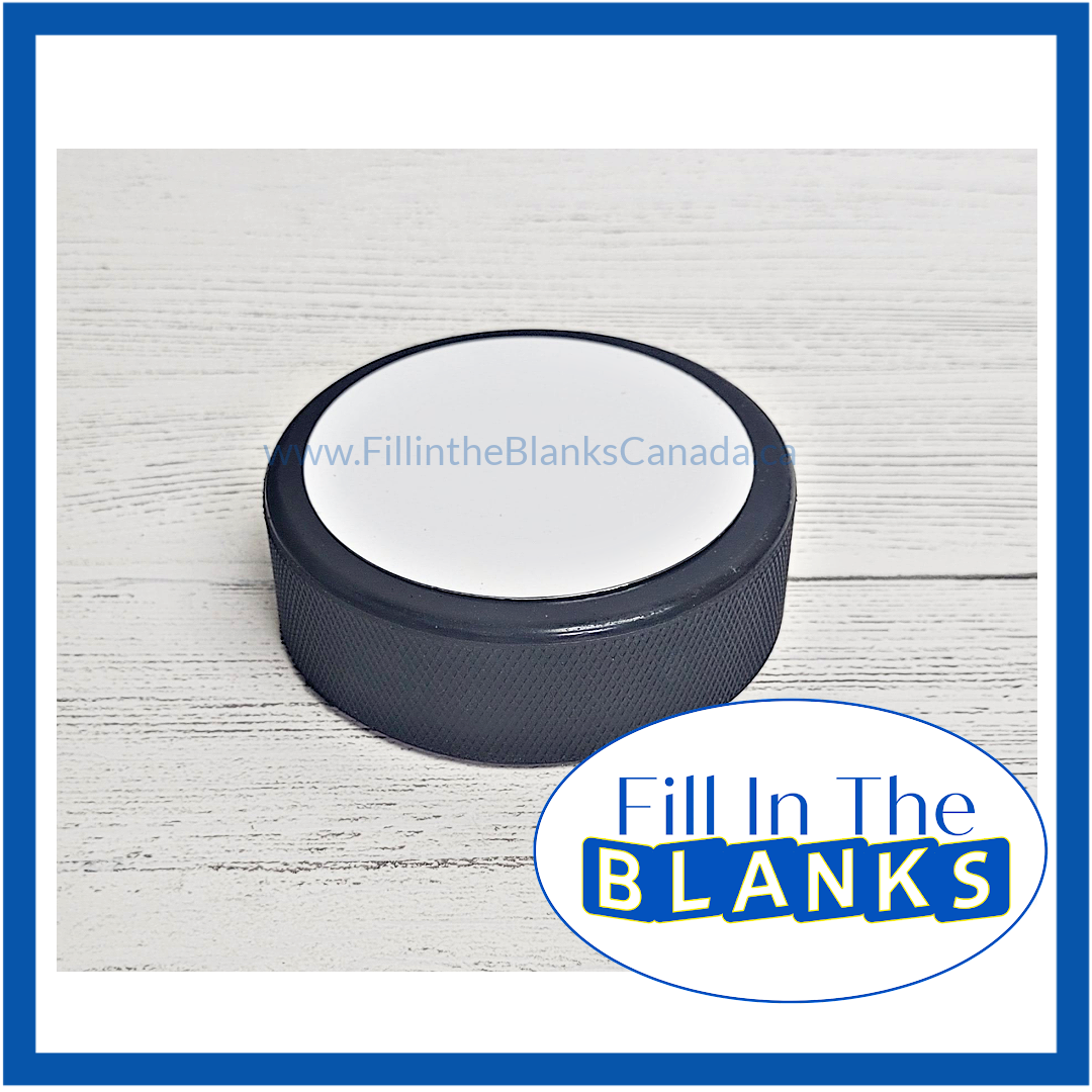 Aluminum Plate for hockey puck (for sublimation) – Fill In The Blanks ...