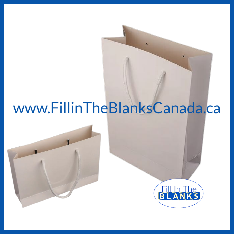Deluxe Gift Bag for sublimation – Fill In The Blanks Supply Canada