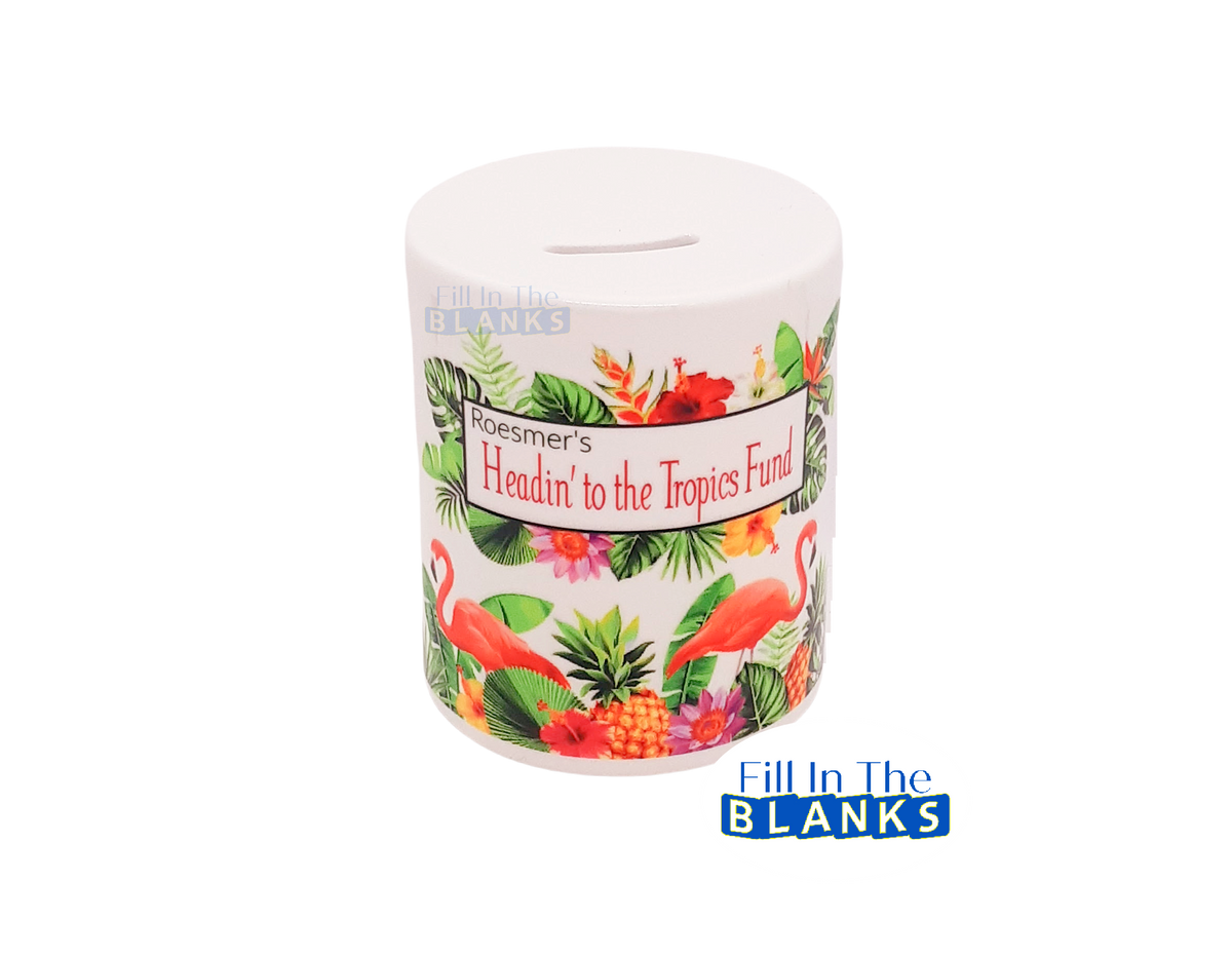 Coin Bank for Sublimation – Fill In The Blanks Supply Canada