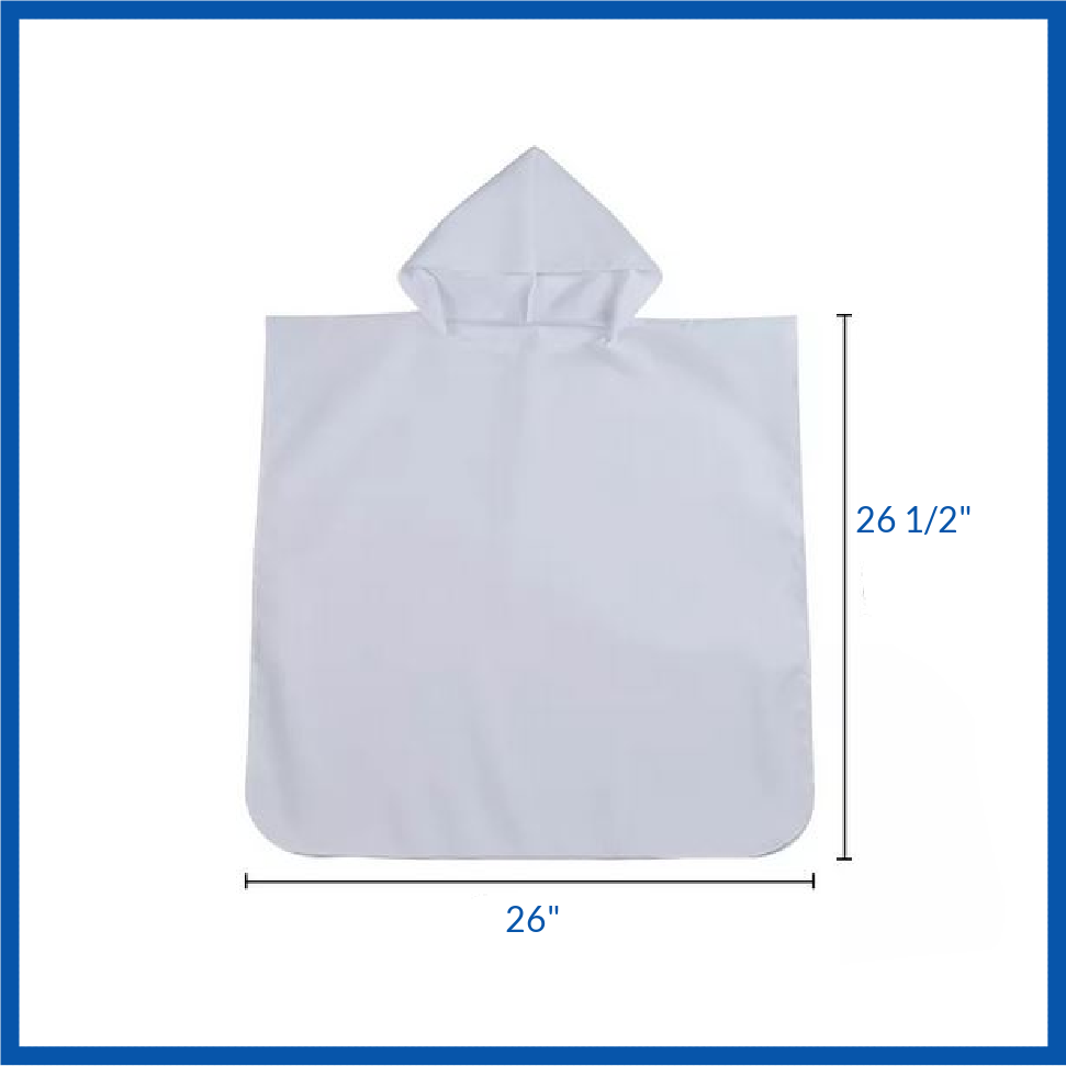 Children's Smock / Poncho - for sublimation – Fill In The Blanks Supply ...