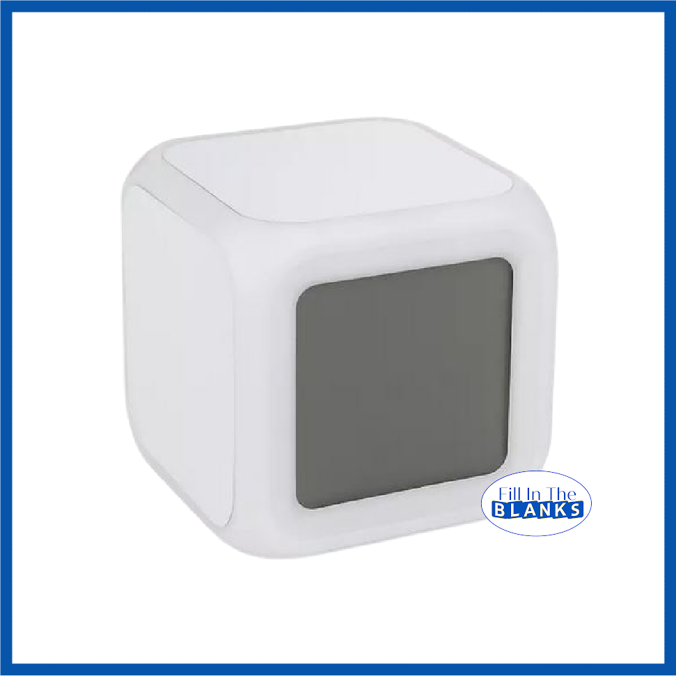 Cube clock - for sublimation – Fill In The Blanks Supply Canada