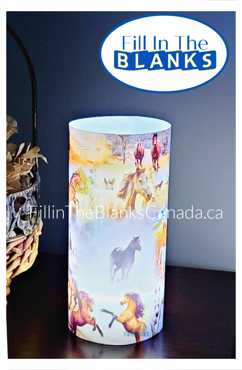 Sublimation Lamp Shade / Poly-Sheets – Fill In The Blanks Supply Canada
