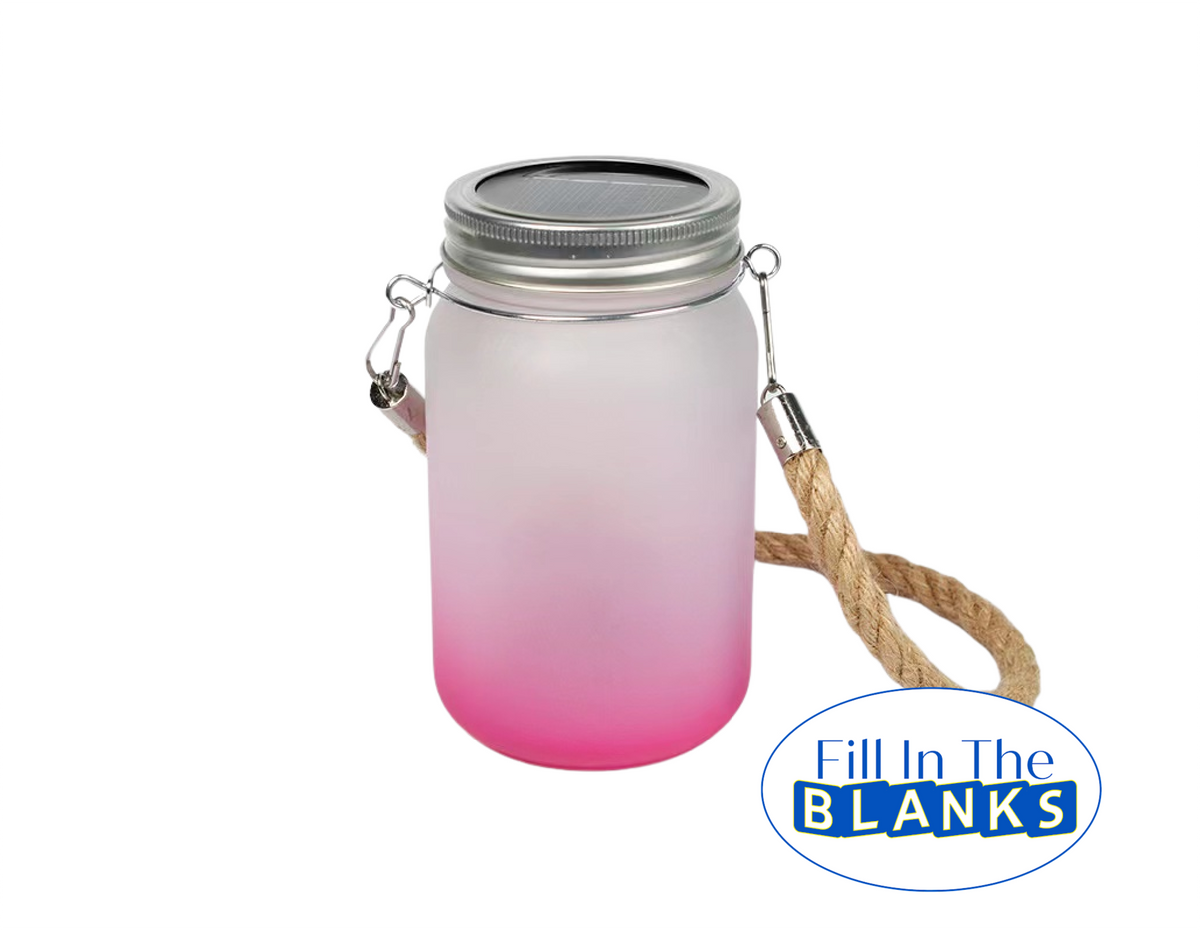 Lanterns / Solar Jars (with LED) for sublimation – Fill In The Blanks ...