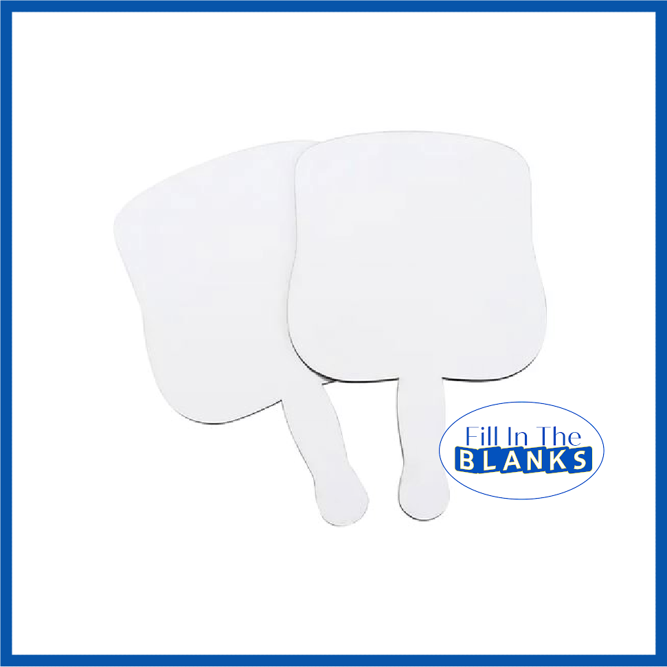 Paddle / Fan (for Sublimation too) – Fill In The Blanks Supply Canada
